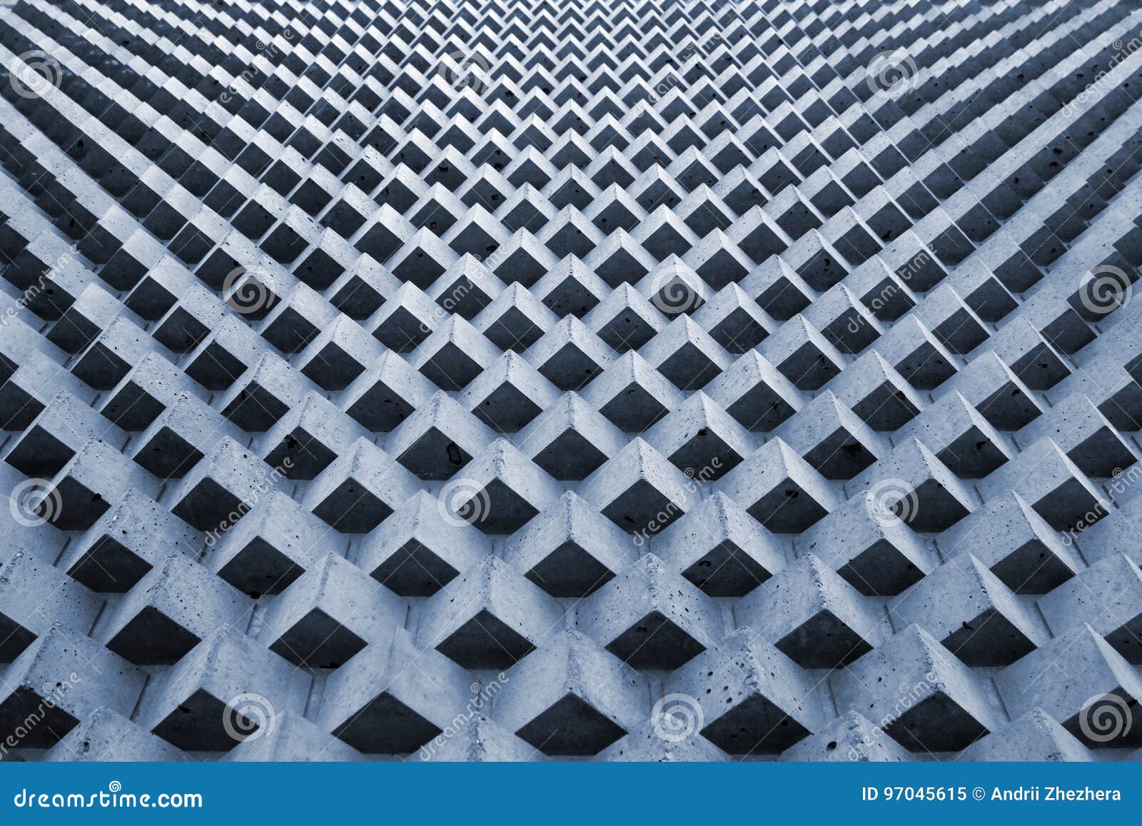 Stone Cube Blocks Pattern, Perspective Geometric Background Stock Image ...