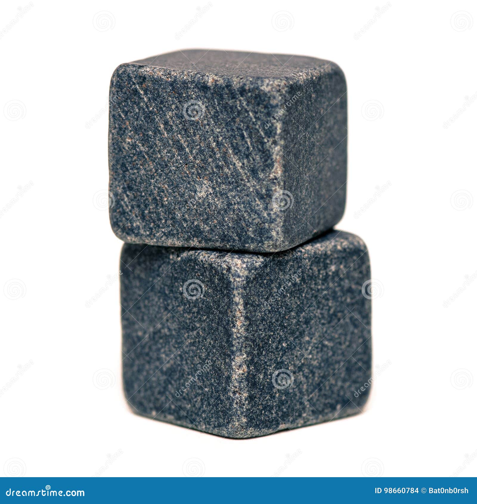 Stone cubes isolated stock photo. Image of technologies - 98660784