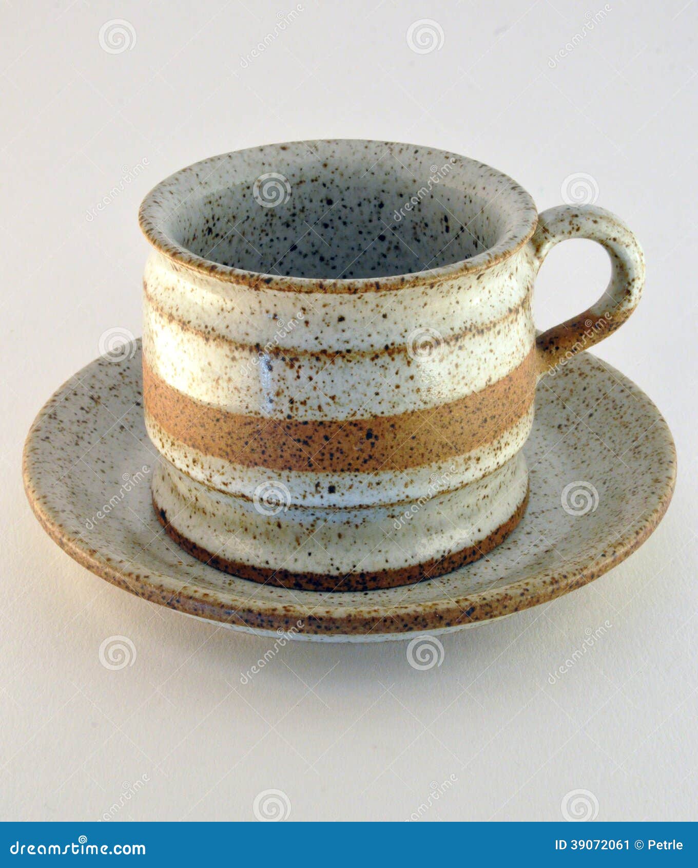 Stone cup and saucer stock image. Image of product, drink - 39072061