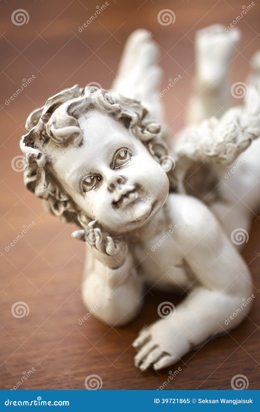 Stone cupid doll stock image. Image of christian, sign - 39721865