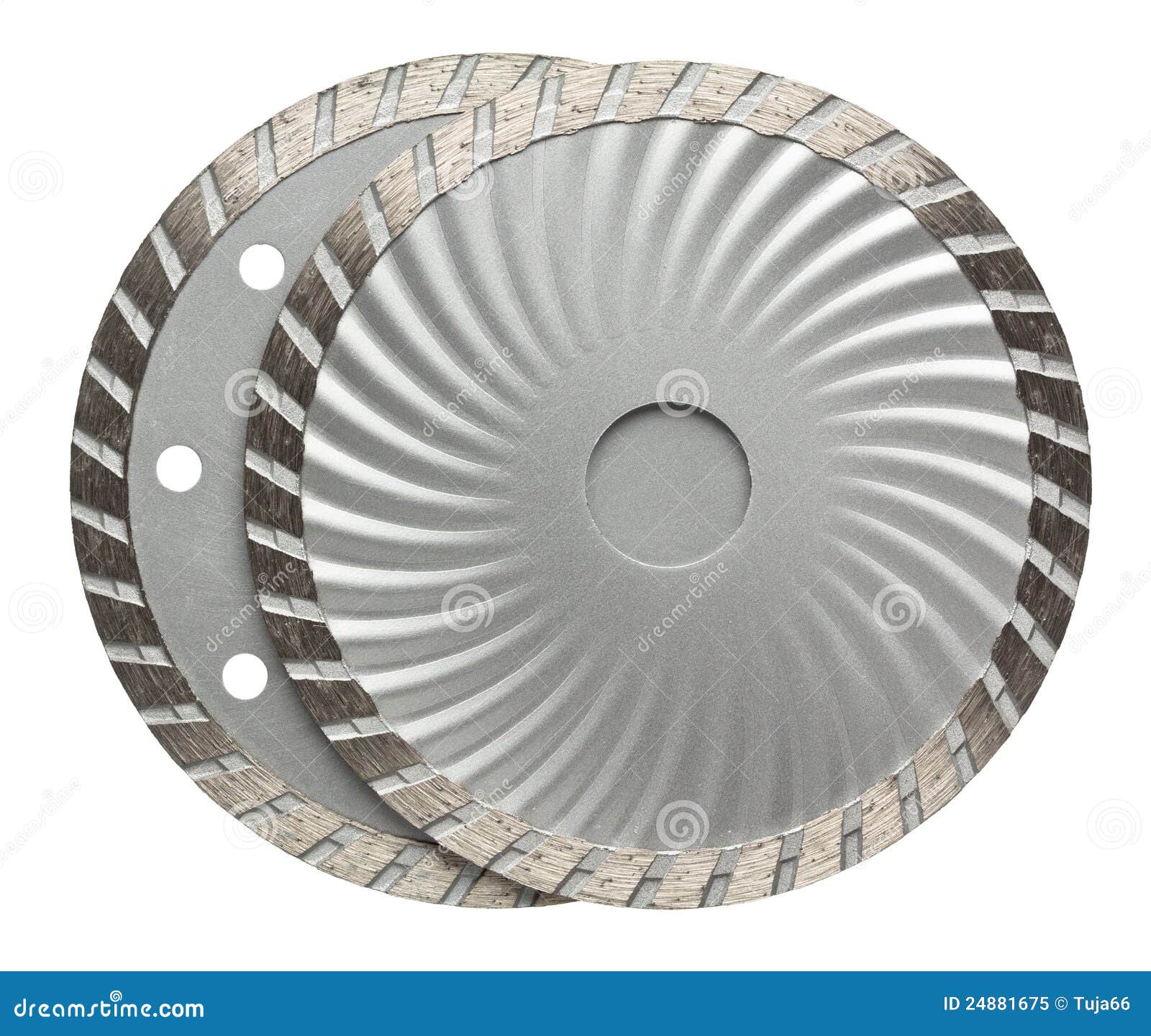 Stone cutting disks stock image. Image of circular, metal - 24881675