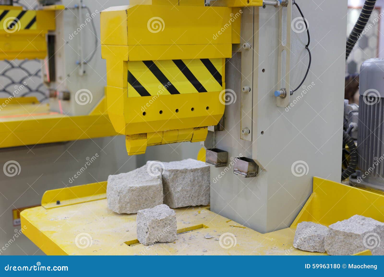 Stone cutting machine stock photo. Image of iron, equipment - 59963180
