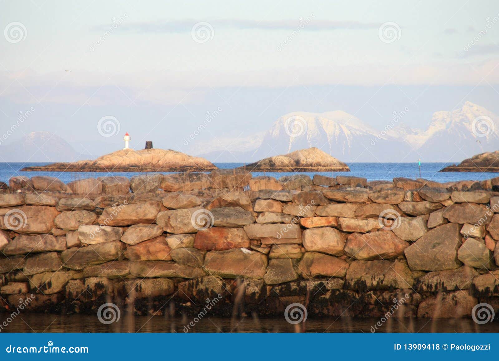 Stone Docks of Henningsvaer Stock Photo - Image of arctic, land: 13909418