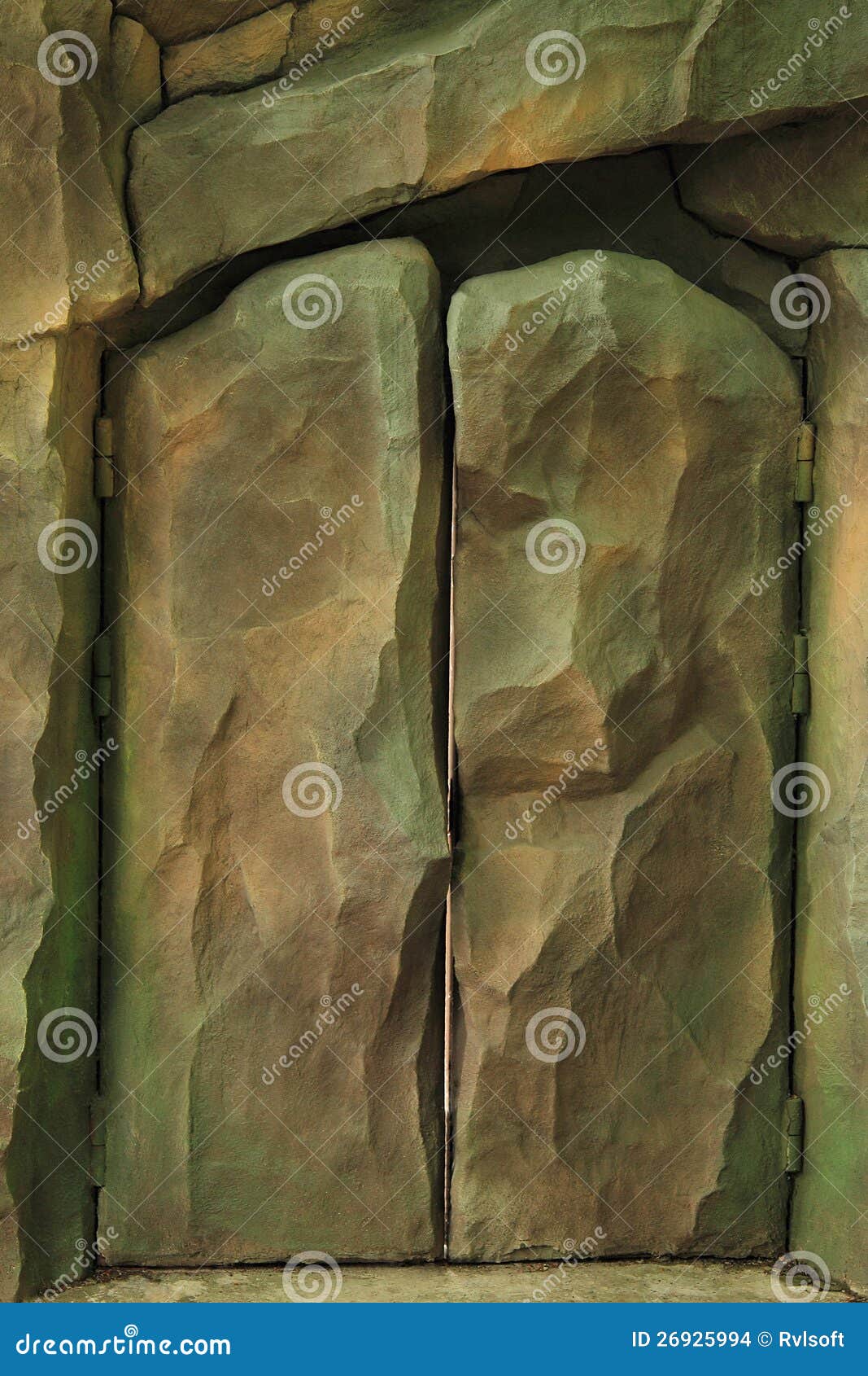 Stone Doors In The Ancient City Of Machu Picchu Stock Photo ...