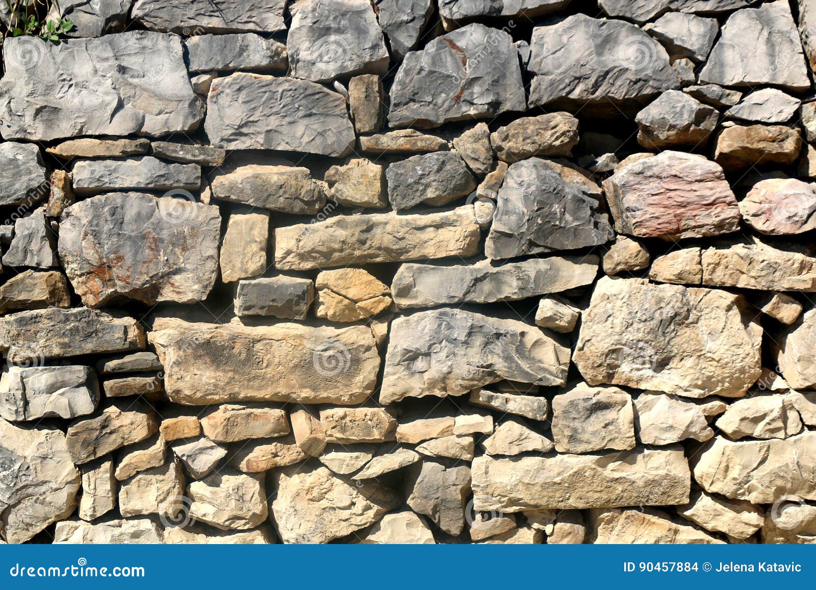 Stone Drywall stock photo. Image of architecture, stone - 90457884