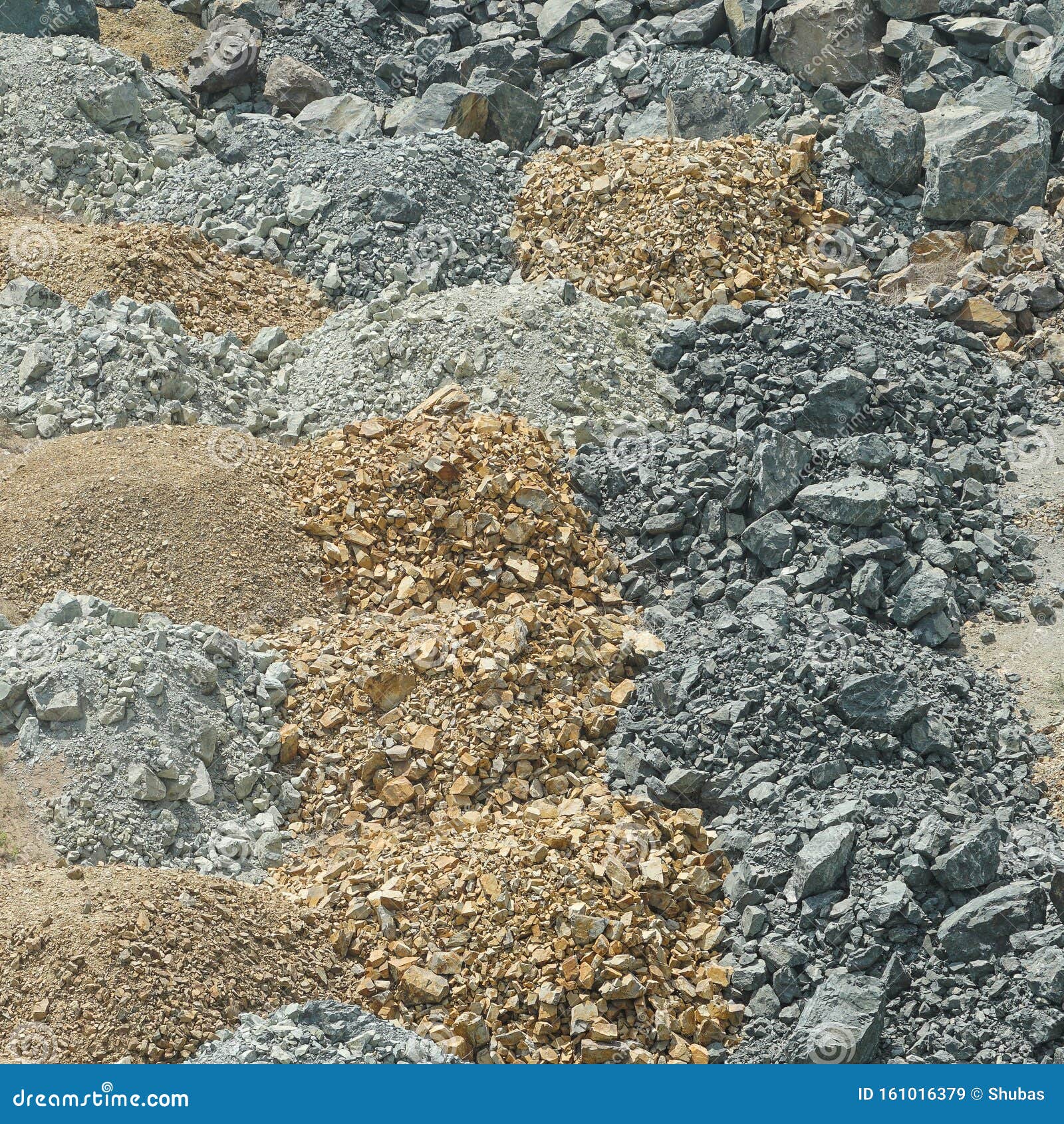 Stone Dump Texture. Multicolored Stones Background Stock Image - Image ...