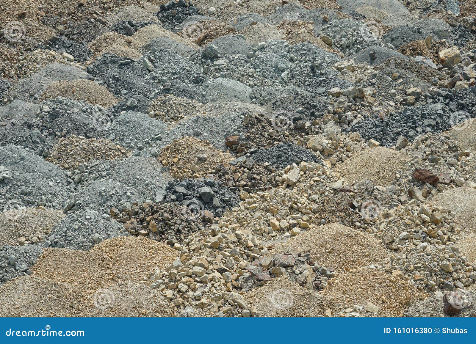 Stone Dump Texture. Multicolored Stones Background Stock Photo - Image ...