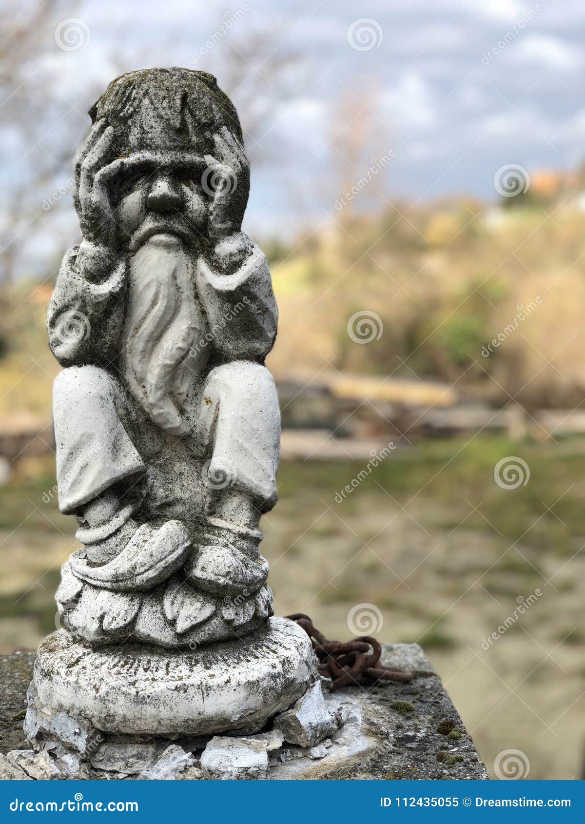 Stone dwarf stock image. Image of statue, dwarf, ouch - 112435055