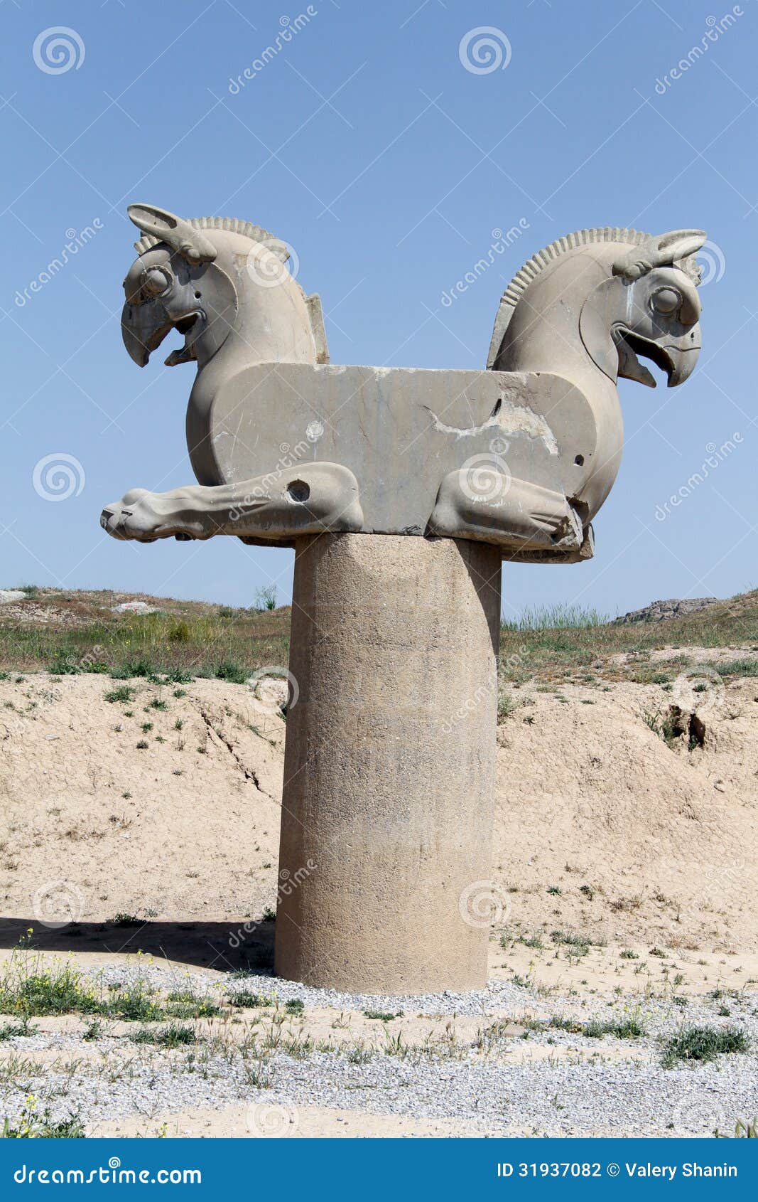 Stone eagle stock photo. Image of sandstone, stone, eagle - 31937082