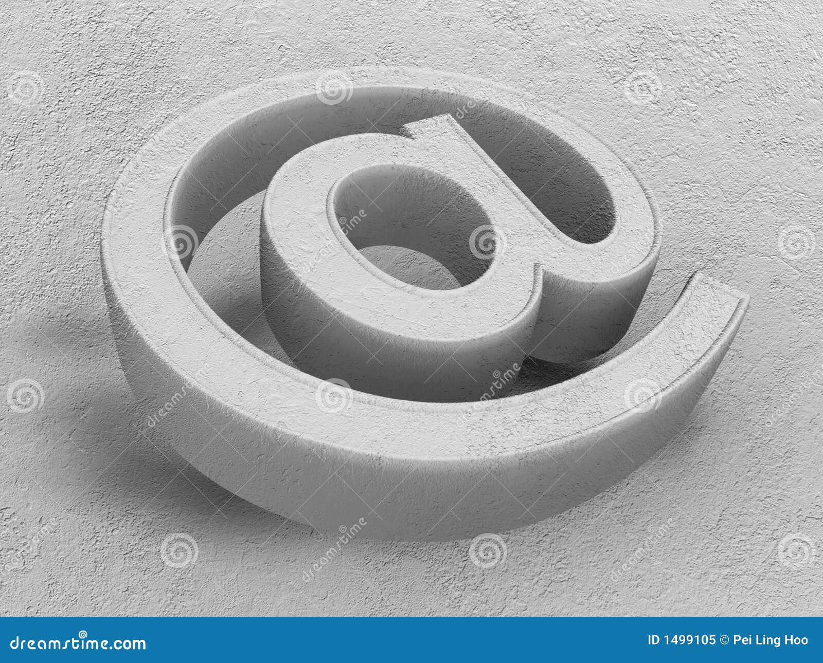 Stone Email Alias Symbol stock image. Image of send, technology - 1499105