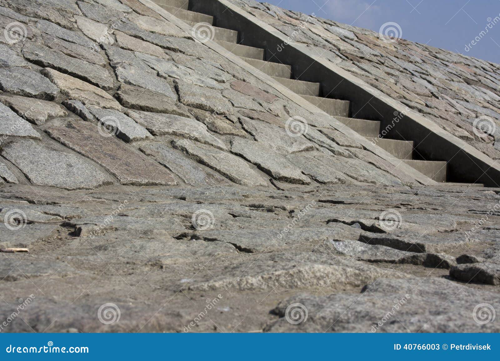 Stone embankment stock image. Image of geology, bedrock - 40766003