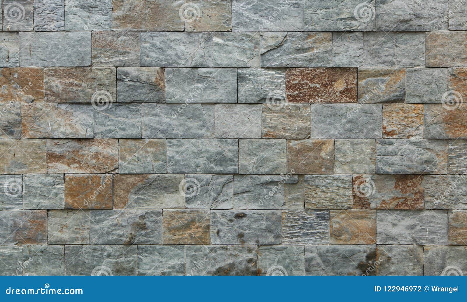 Stone facade tiles. stock photo. Image of detail, exterior - 122946972