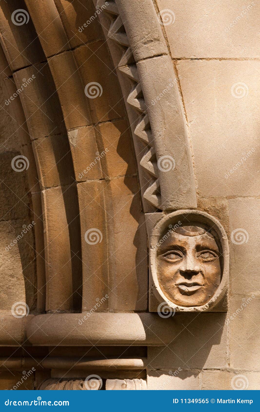Stone Face stock image. Image of arch, design, detail - 11349565
