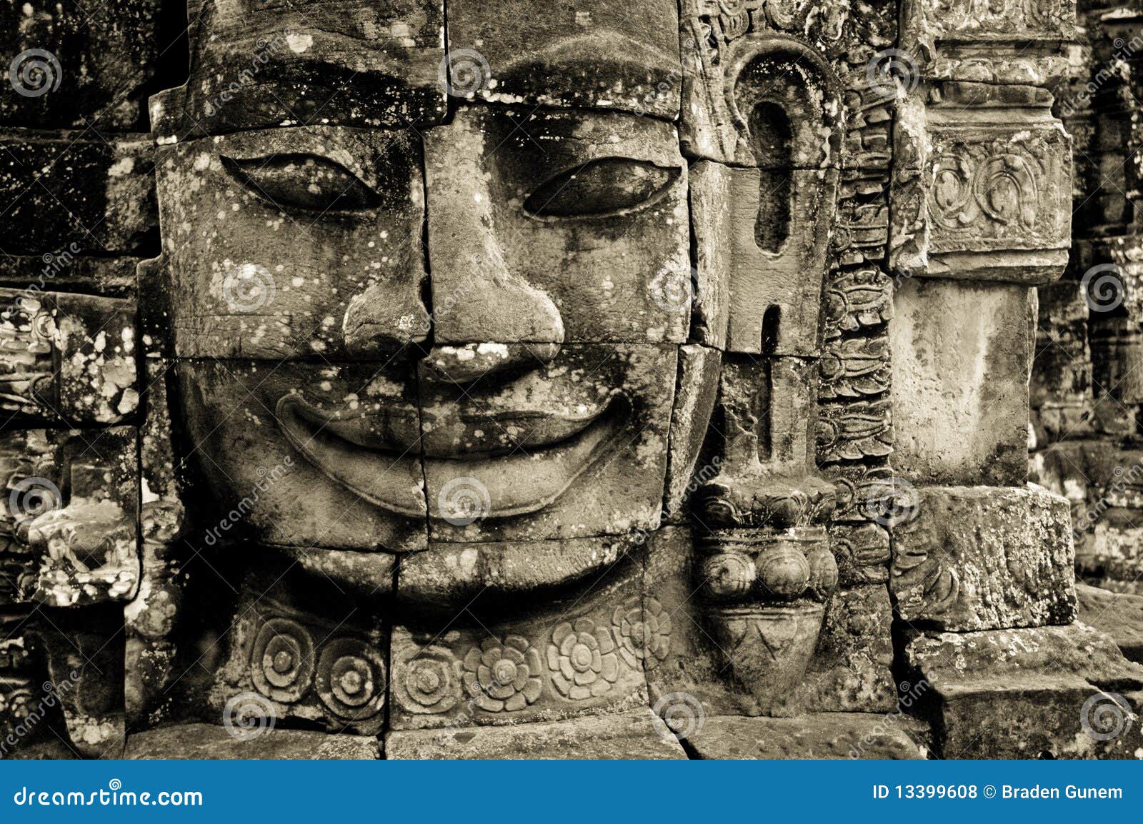 Stone Face stock photo. Image of lips, mouth, ethnicity - 13399608