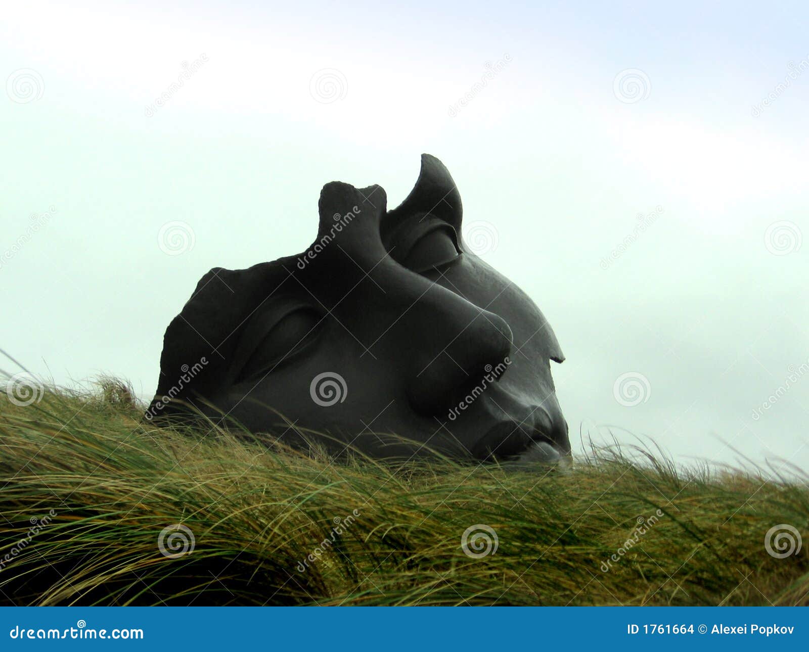Stone Face stock photo. Image of religious, ruin, discover - 1761664