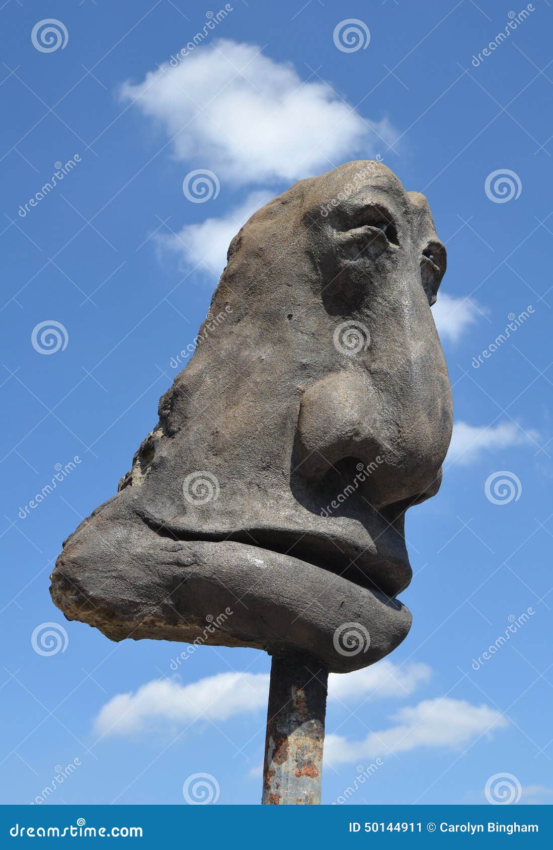 Stone Face editorial photo. Image of landmark, sculpture - 50144911