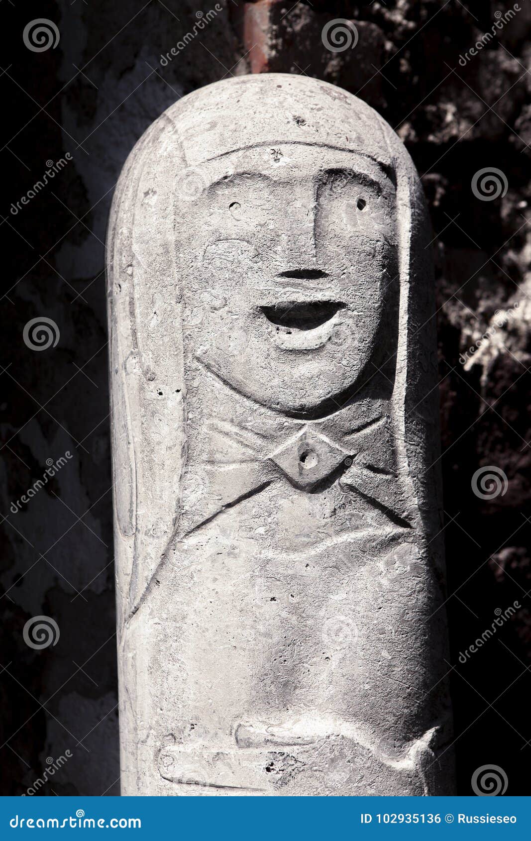 Stone face monument stock photo. Image of symbol, culture - 102935136