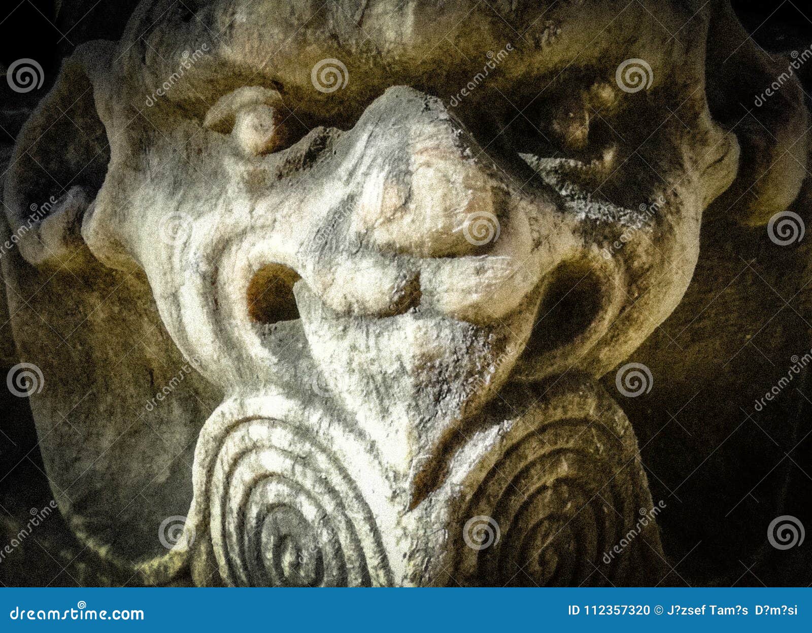 Stone face stock photo. Image of stone, brown, face - 112357320