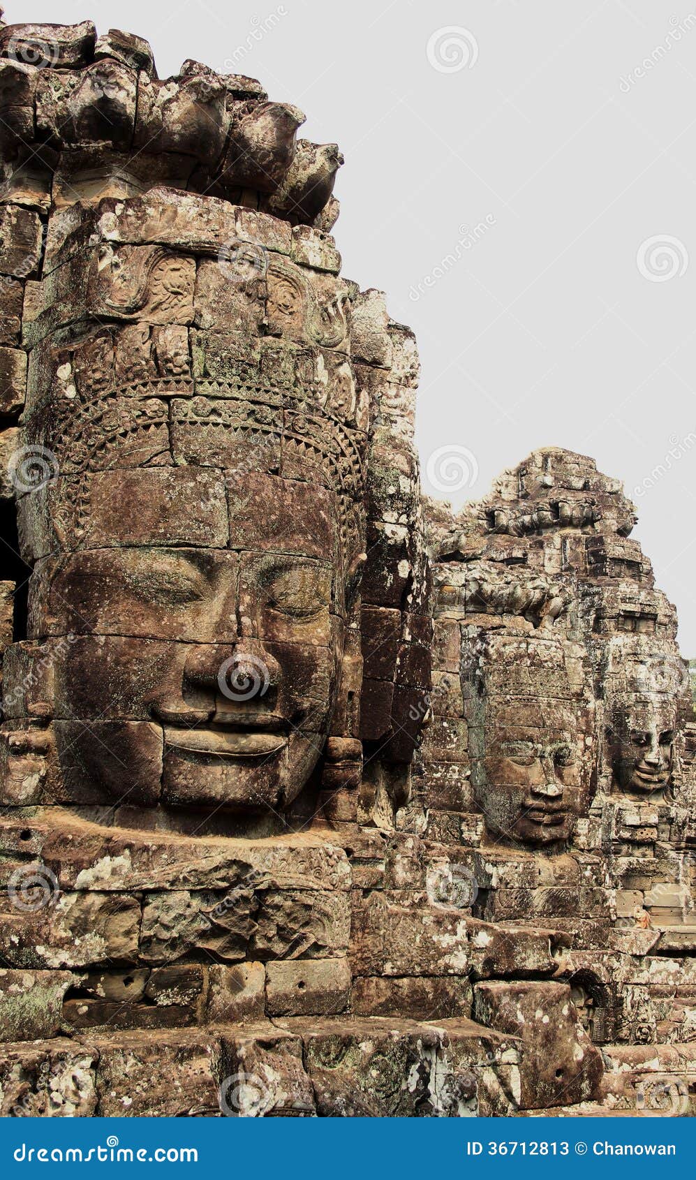 Stone face stock image. Image of southeast, stone, smile - 36712813