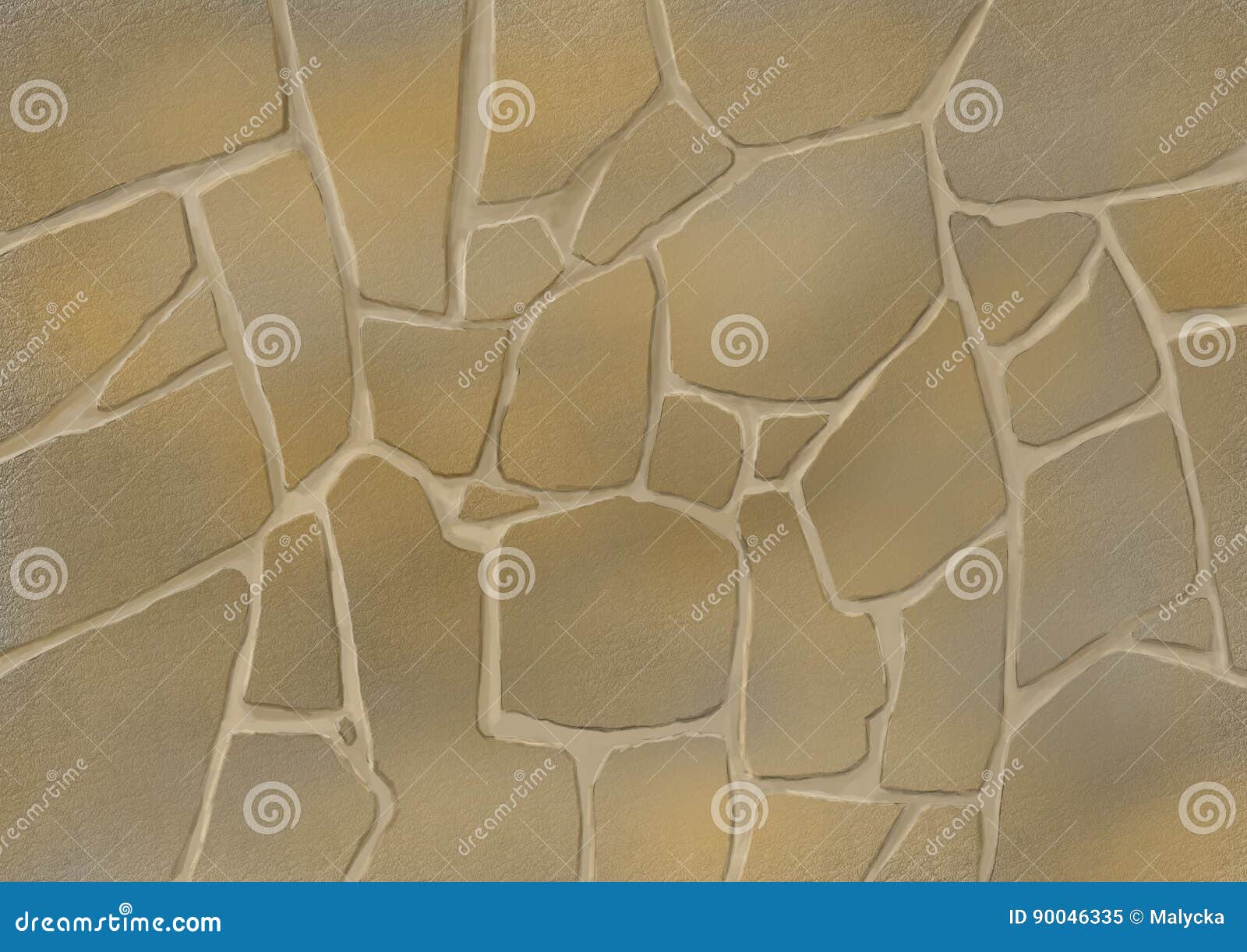 Yellow Sandstone Blocks - Front View White Background Alpha Png 3D ...