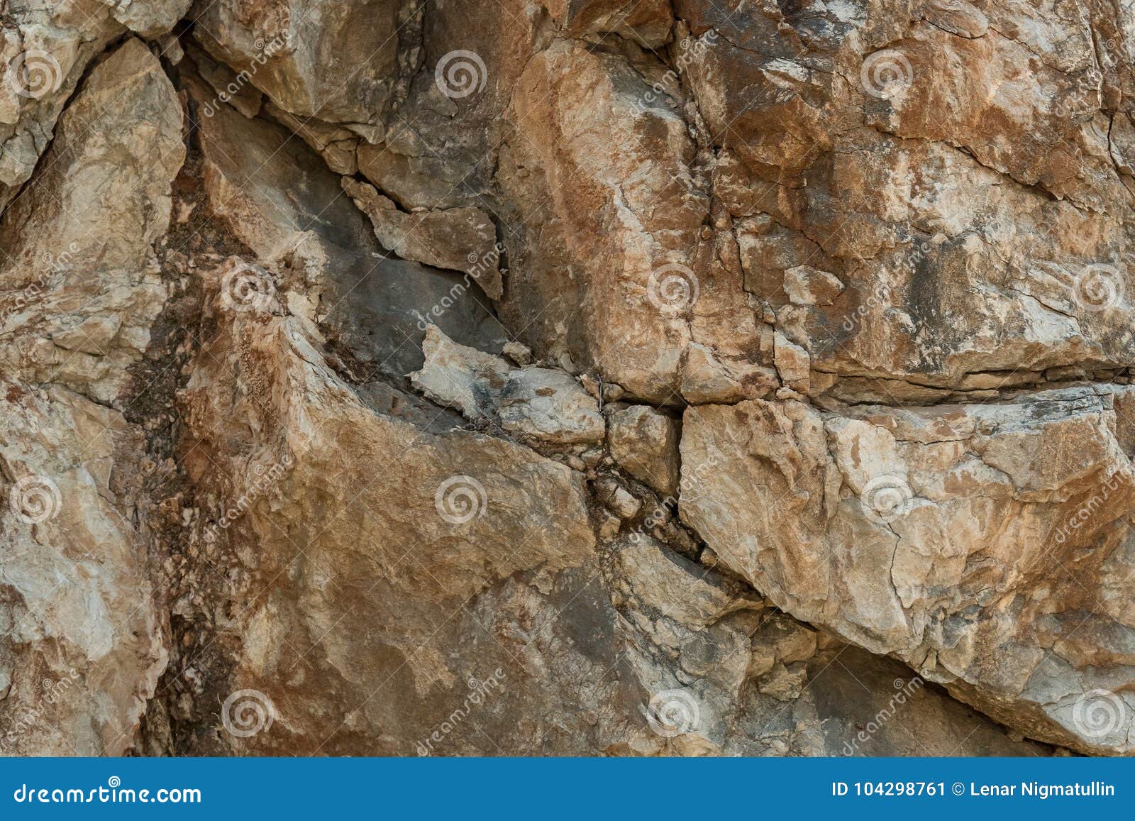 Stone with Faults Texture, Surface Closeup Stock Image - Image of ...
