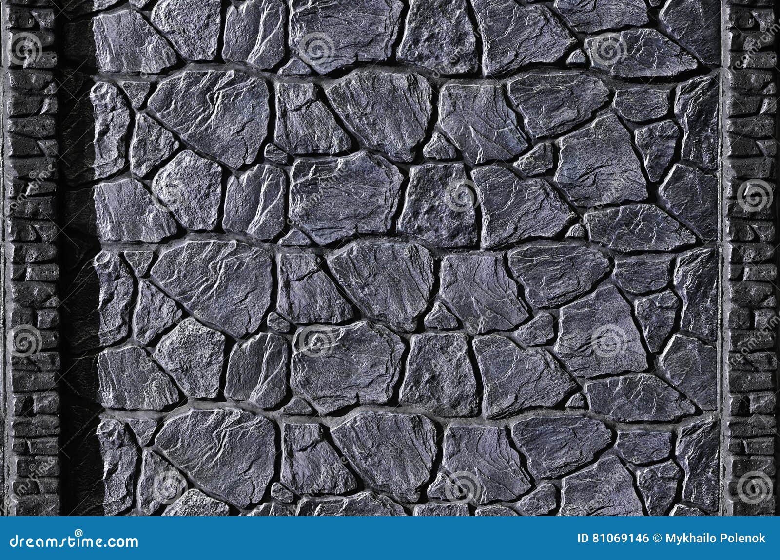 Stone fence texture stock photo. Image of masonry, bedraggled - 81069146