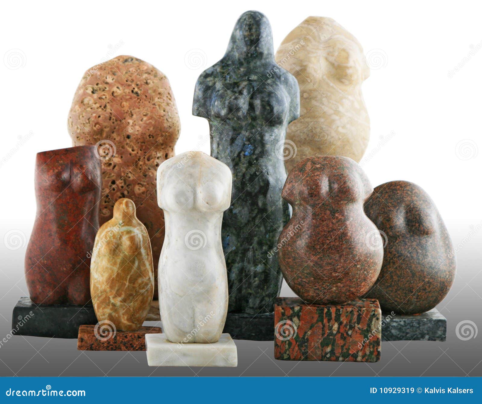 Stone figures stock image. Image of figure, hammer, bust - 10929319
