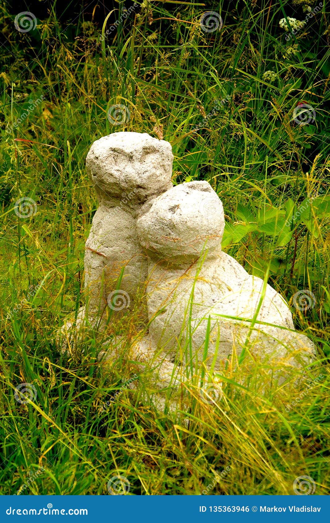 Stone Figures . Veliky Novgorod. Stock Photo - Image of form, kremlin ...