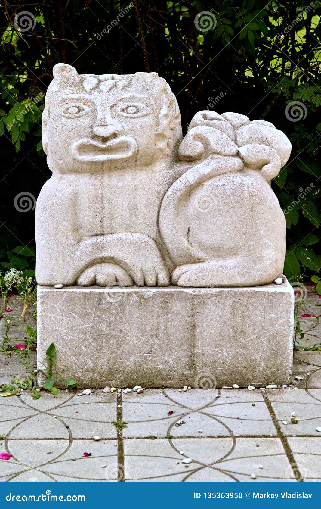 Stone Figures . Veliky Novgorod. Stock Photo - Image of architecture ...
