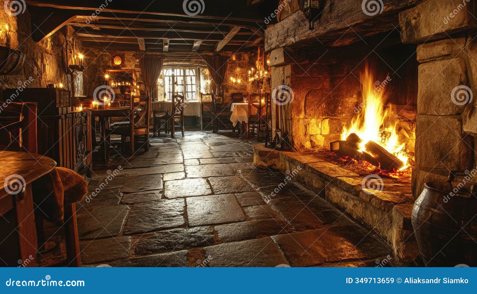 Roaring Fire Lane, Road Ablaze, Flames Over Black Surface Royalty-Free ...