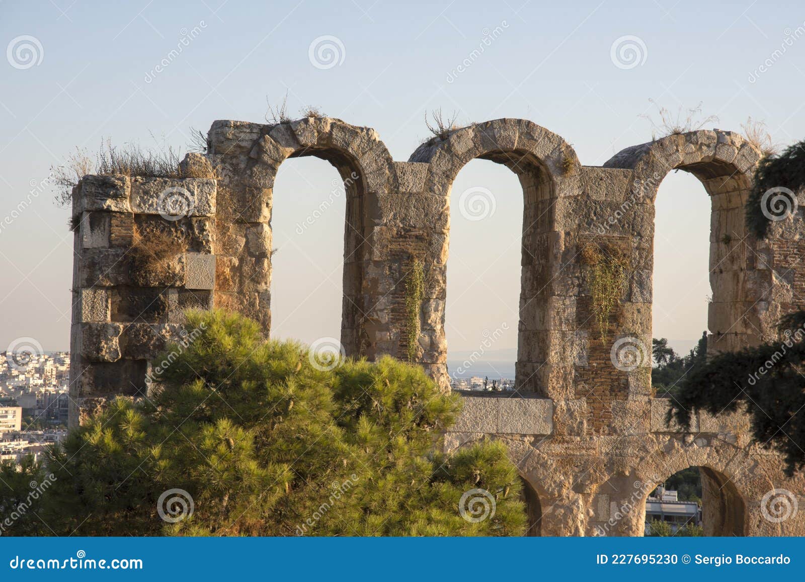 Stone Floor at the Acropolis of Athens Stock Photo - Image of marble ...