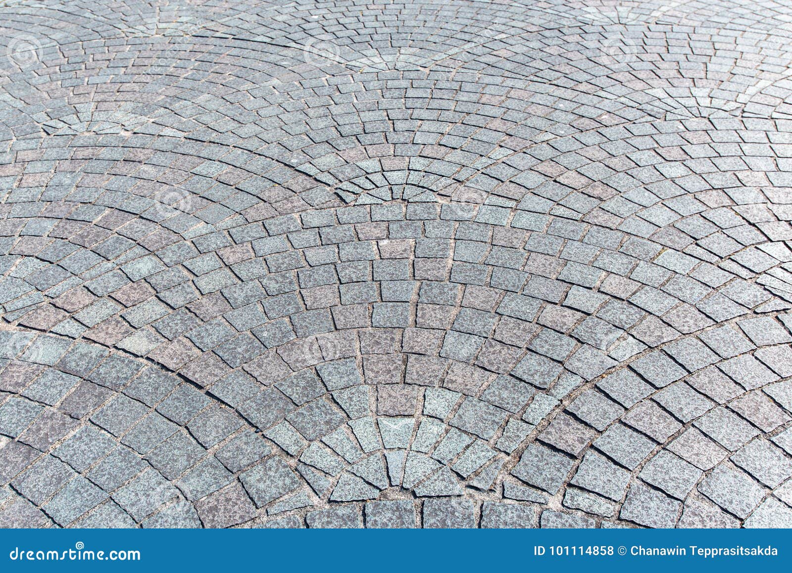 Stone Floor Arranged in Fan Shape Stock Photo - Image of tile, abstract ...