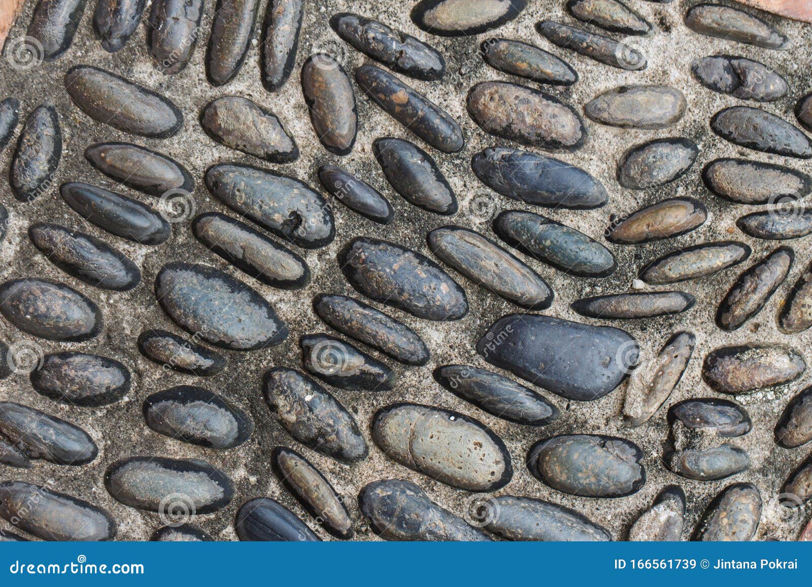 Close Up of Stone Floor for Background. Top View Stock Image - Image of ...