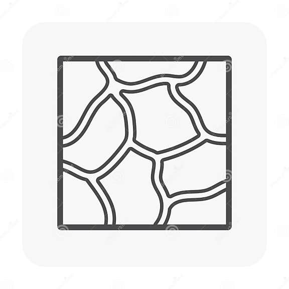 Floor icon black stock vector. Illustration of paving - 164872189