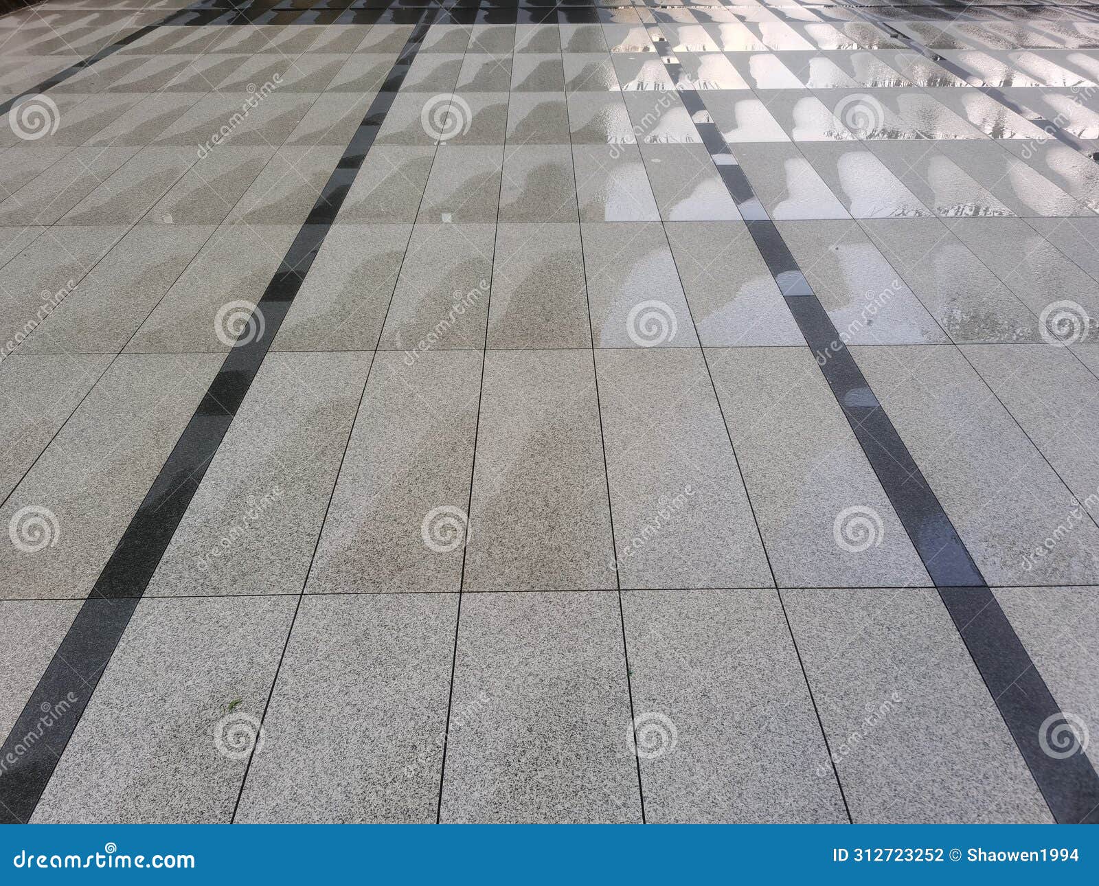 Stone Floor Texture after Rain Stock Photo - Image of architecture ...
