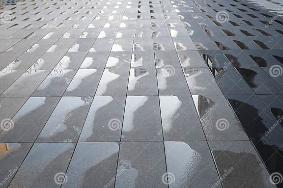 Stone Floor Texture after Rain Stock Photo - Image of rock, design ...