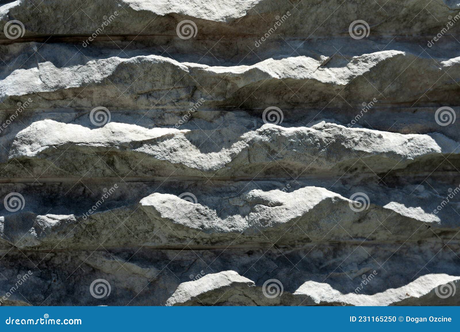 Stone Floor Texture with Wavy Pattern Stock Photo - Image of pattern ...