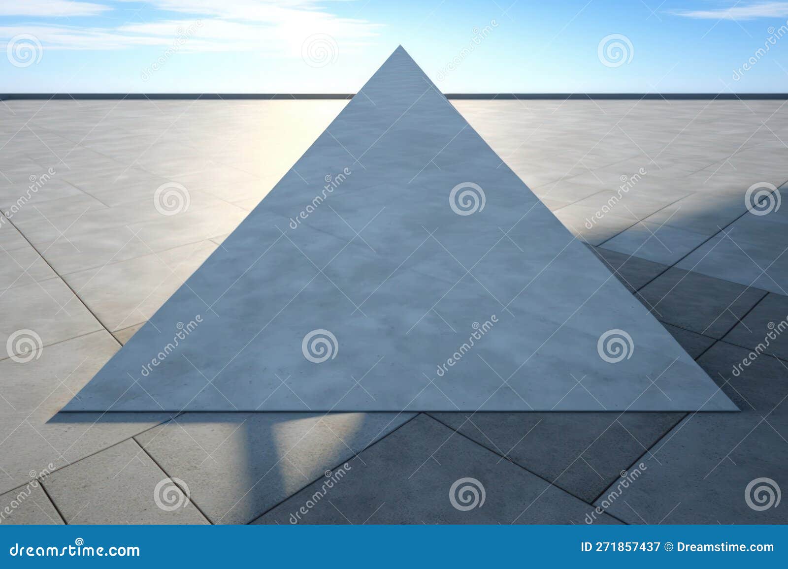 Empty Triangle Picture Frame Template Set, Royalty-Free Stock Image ...