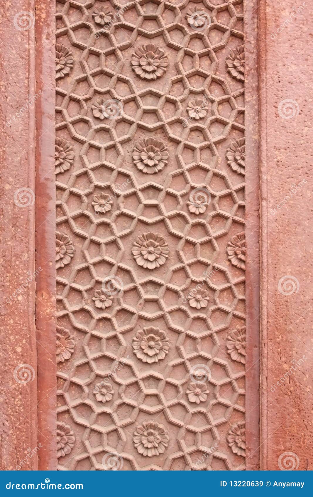 Stone flowers stock image. Image of decoration, geometric - 13220639