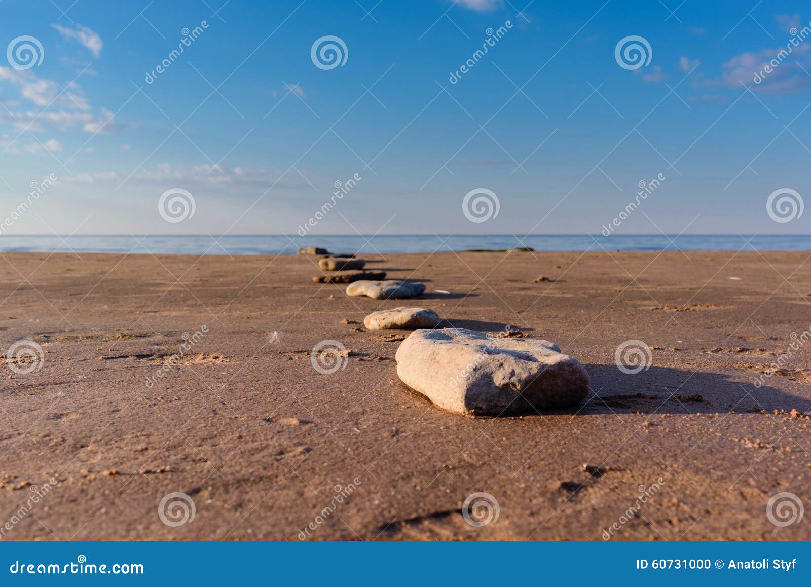 Stone Footpath stock photo. Image of driveway, seaside - 60731000