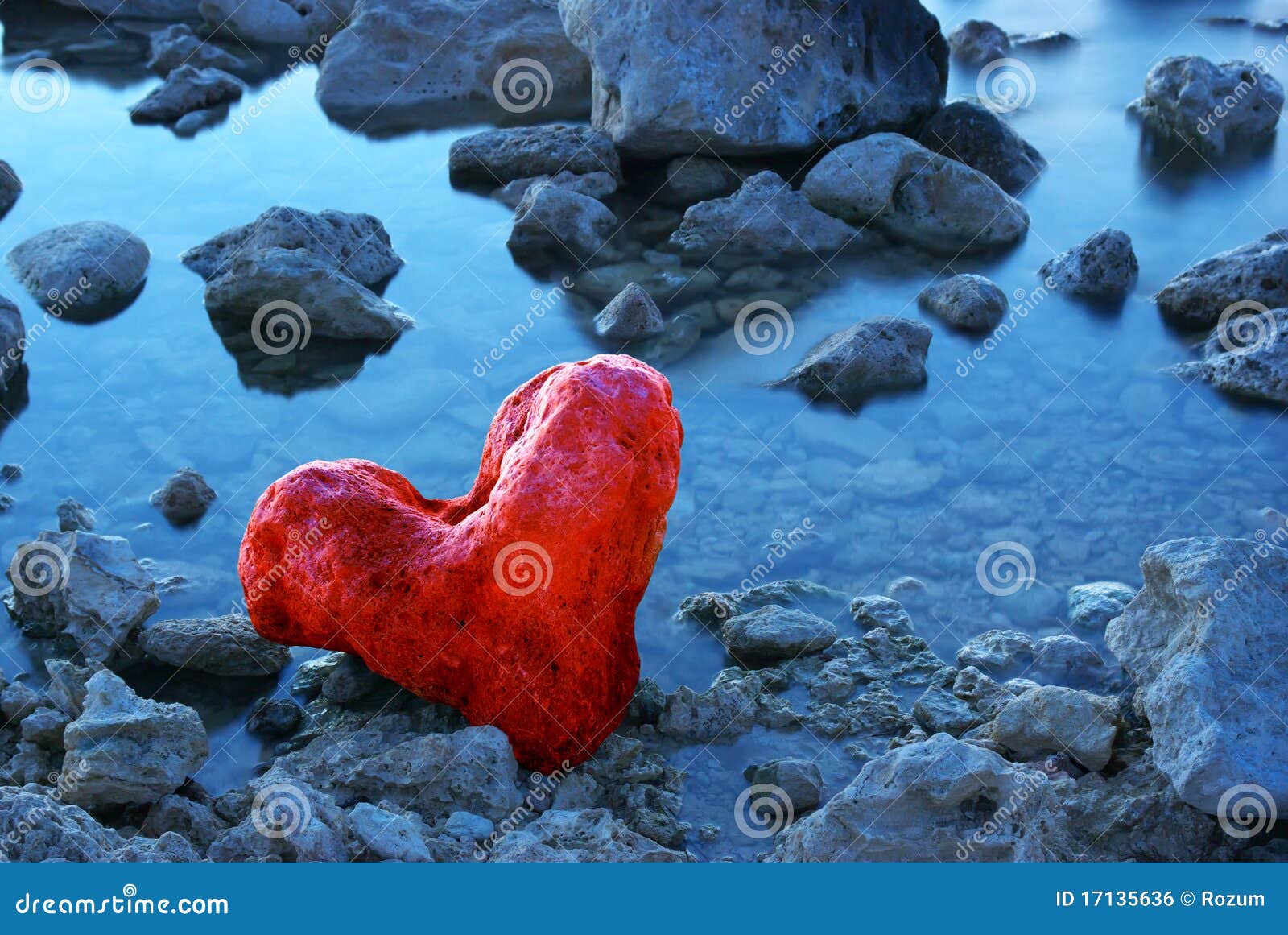 Stone in form of heart stock photo. Image of love, dusk - 17135636