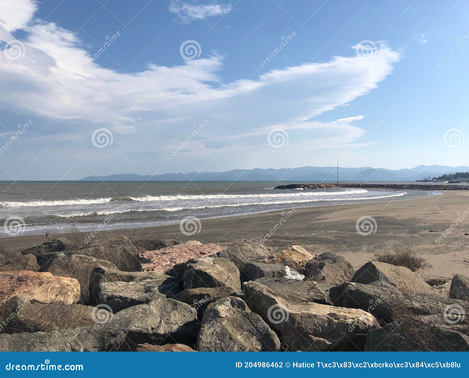 Stone Fortification, Coastal Guard Structure by the Sea Stock Photo ...