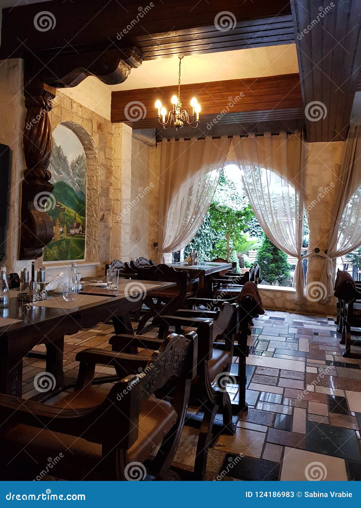 Medieval castle editorial stock photo. Image of fortress - 124186983