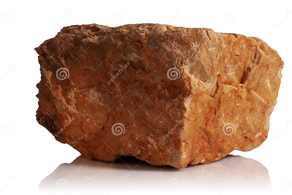 Stone, a fragment of rock stock photo. Image of white - 245571384