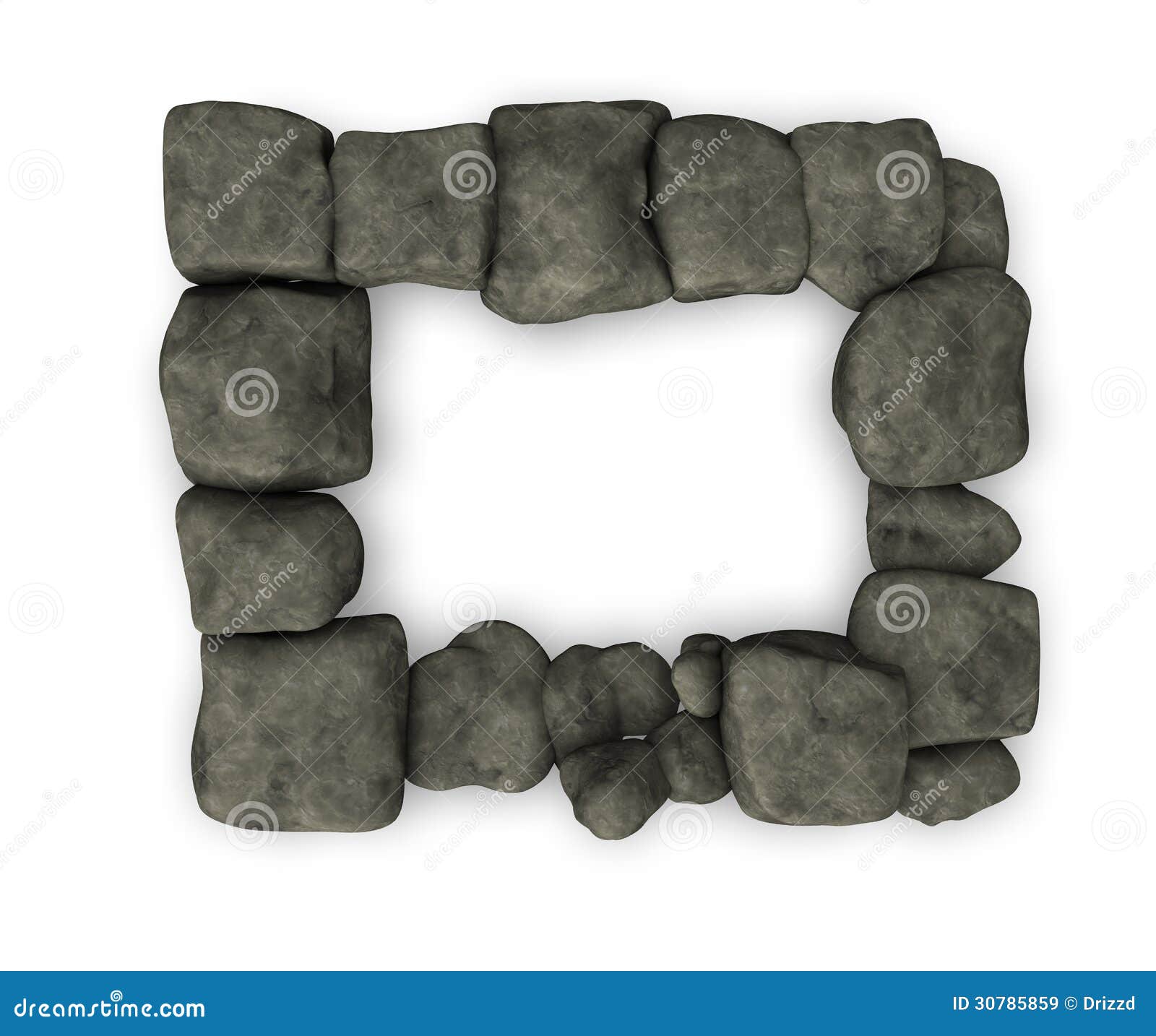 Stone frame stock illustration. Illustration of handful - 30785859