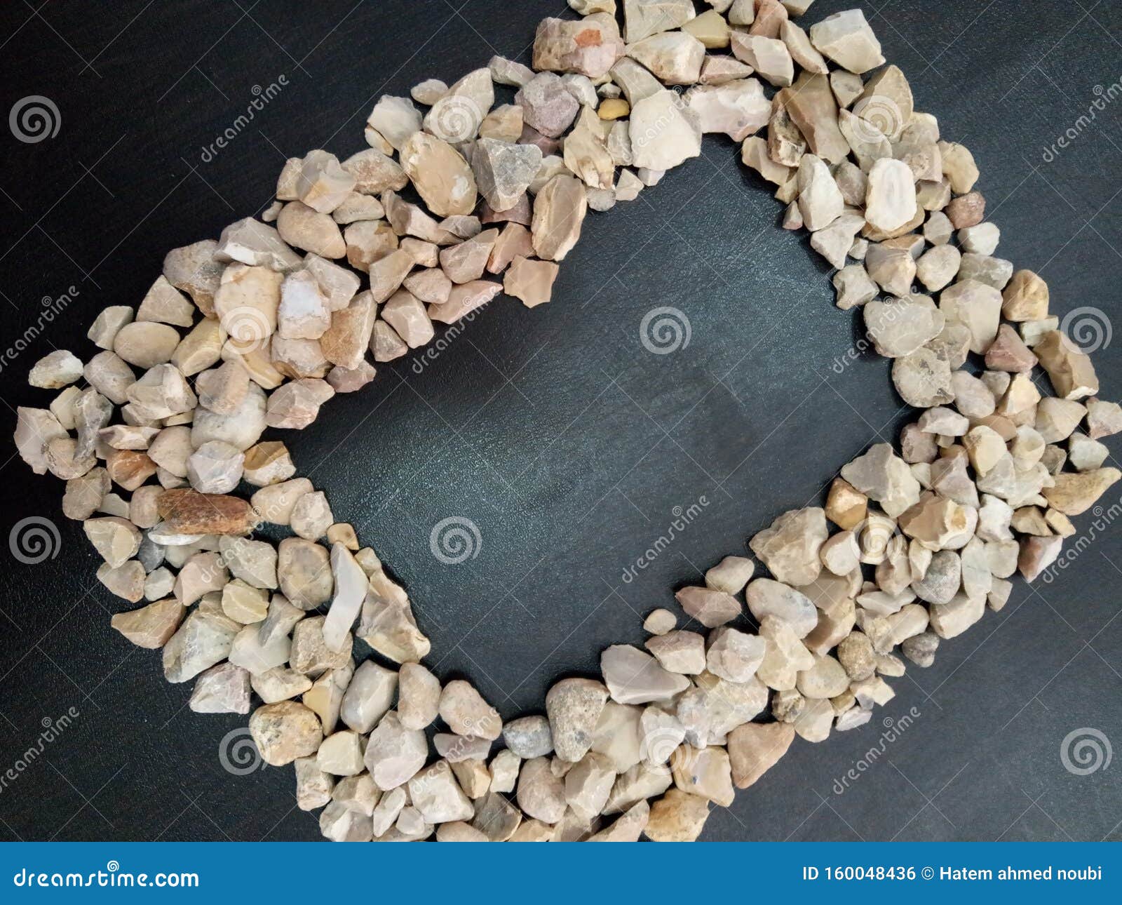 Stone frame stock photo. Image of black, frame, hand - 160048436