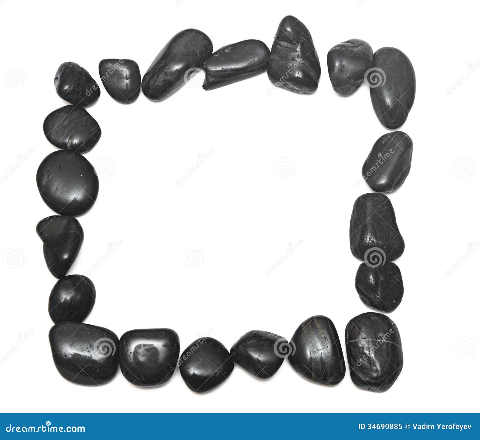 Stone frame stock image. Image of decor, heap, handful - 34690885