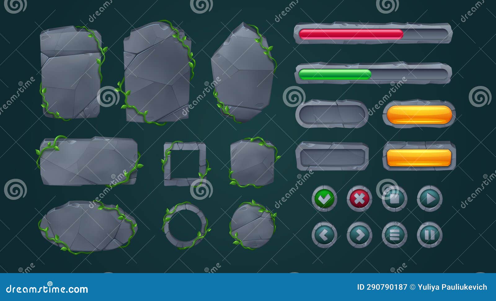 Stony Texture With Cracks And Stains Royalty-Free Cartoon ...