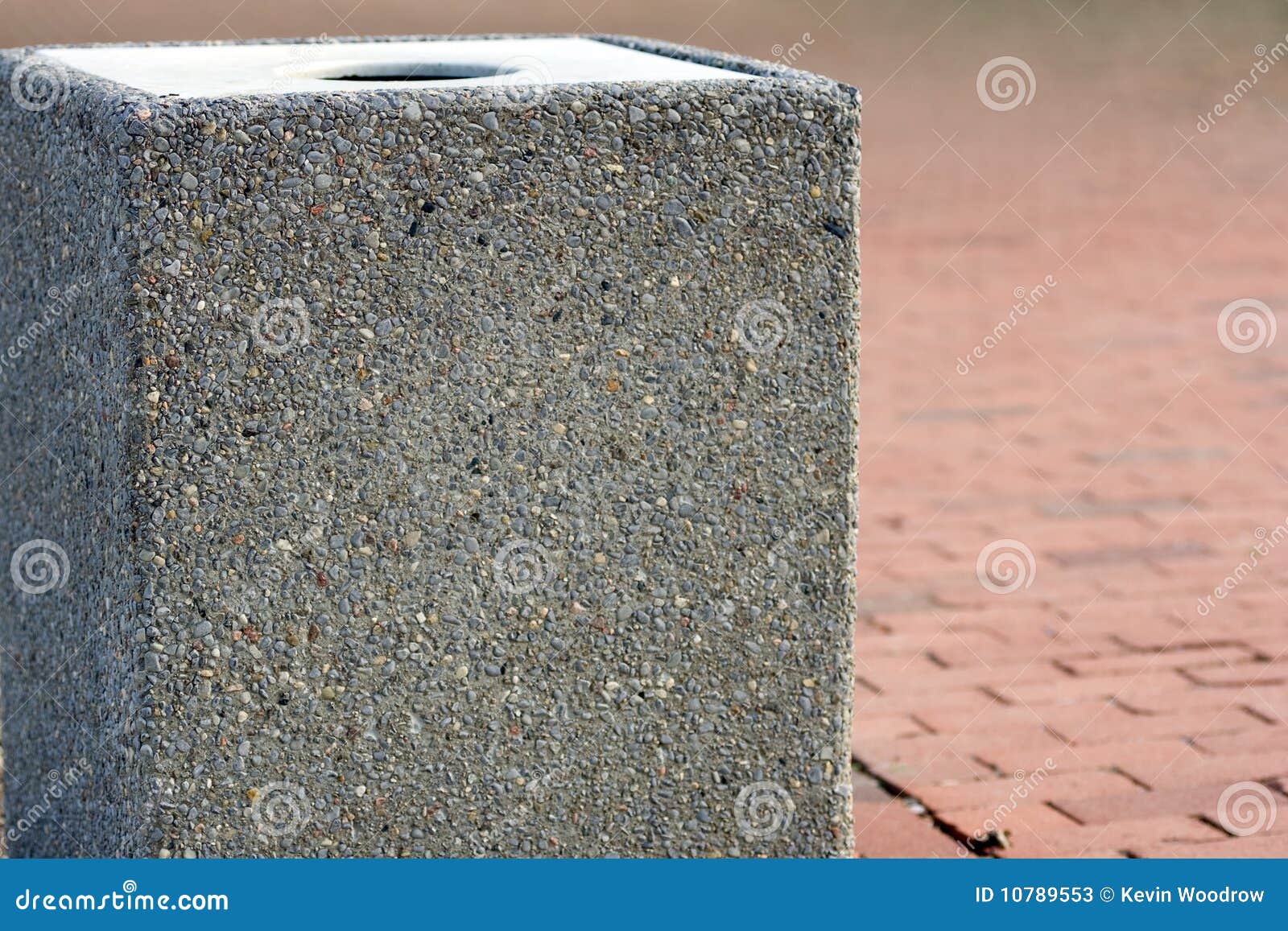 Stone garbage can stock image. Image of texture, closeup - 10789553