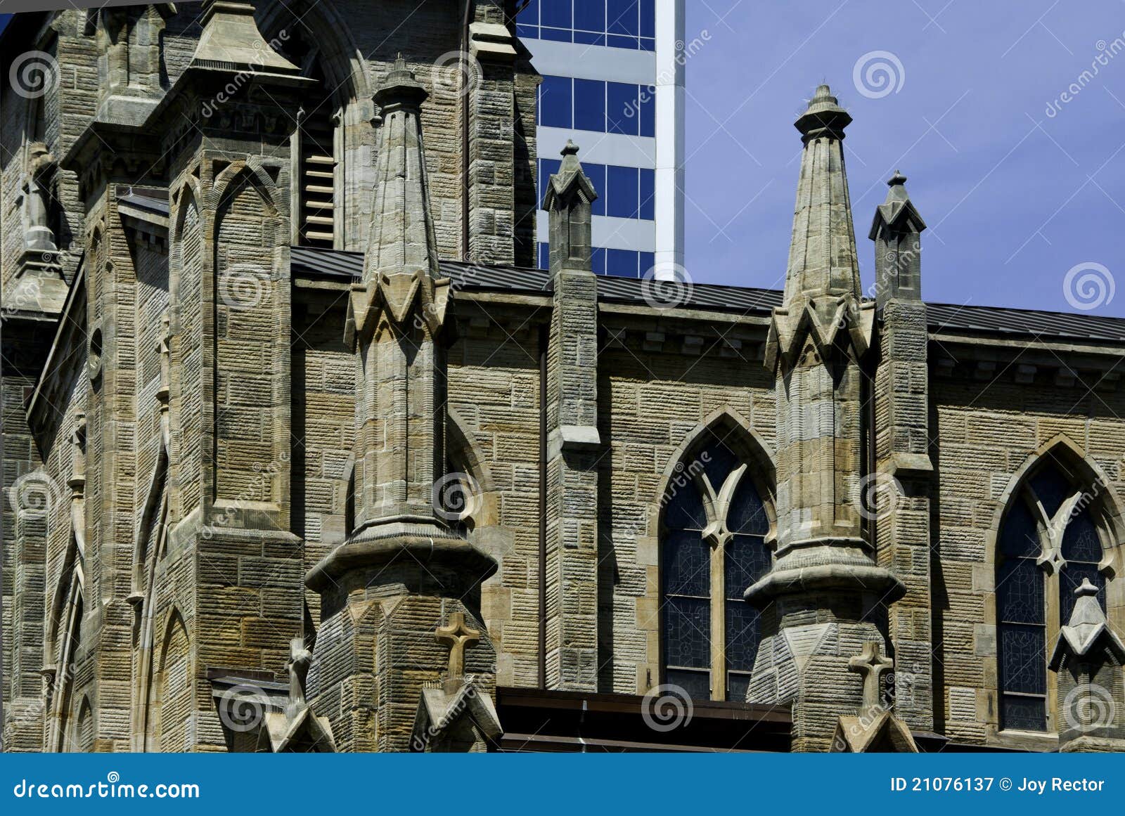 Stone and Glass stock image. Image of modern, columns - 21076137